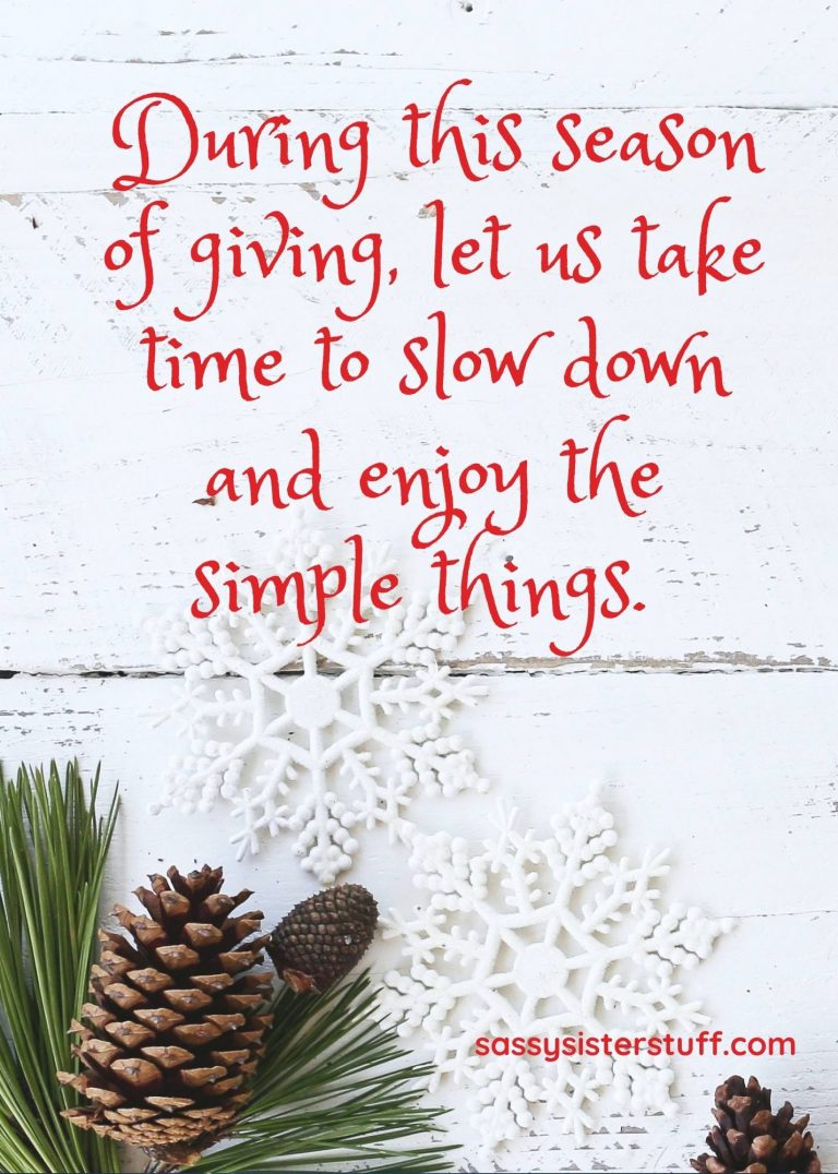 23 Short Sweet Christmas Messages to Warm Your Heart | Sassy Sister Stuff