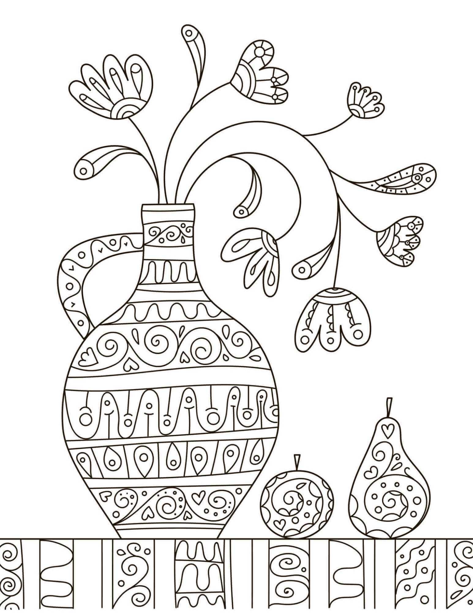19 Calming Coloring Pages for a Beautiful Spring (Free) | Sassy Sister ...