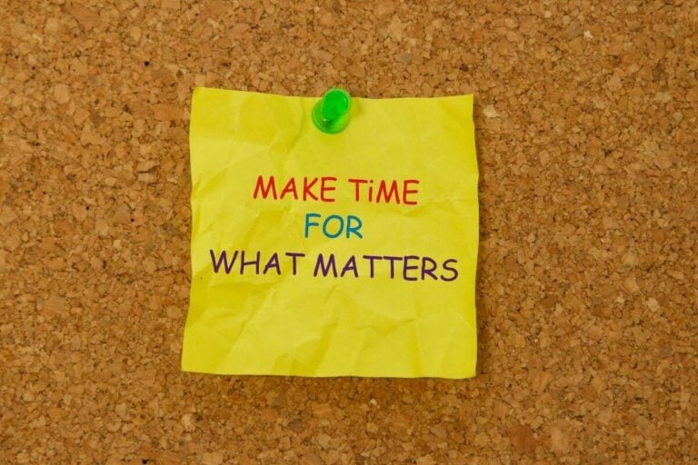 People Make Time for What They Want in Life | Sassy Sister Stuff