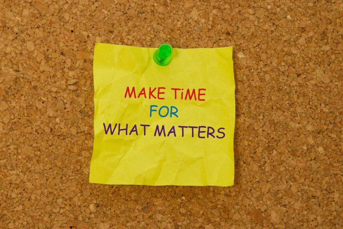 People Make Time for What They Want in Life | Sassy Sister Stuff